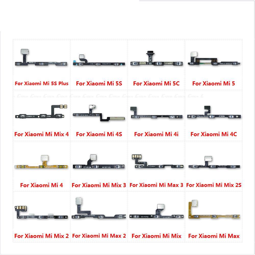 อะไหล่ปุ่มกดเปิดปิด ปุ่มปรับระดับเสียง สําหรับ XiaoMi Mi 5 5C 5S Plus 4 4C 4i 4S Mix 4 3 2S Max ...