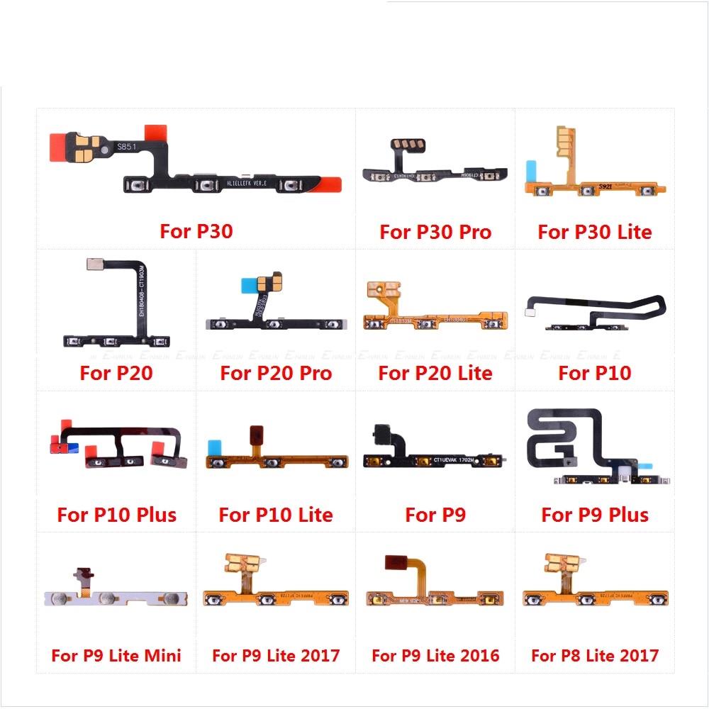 อะไหล่ปุ่มกดเปิดปิด ปิดเสียง ปุ่มปรับระดับเสียง สําหรับ HuaWei P30 P20 Pro P10 P9 Plus Mini P8 ...