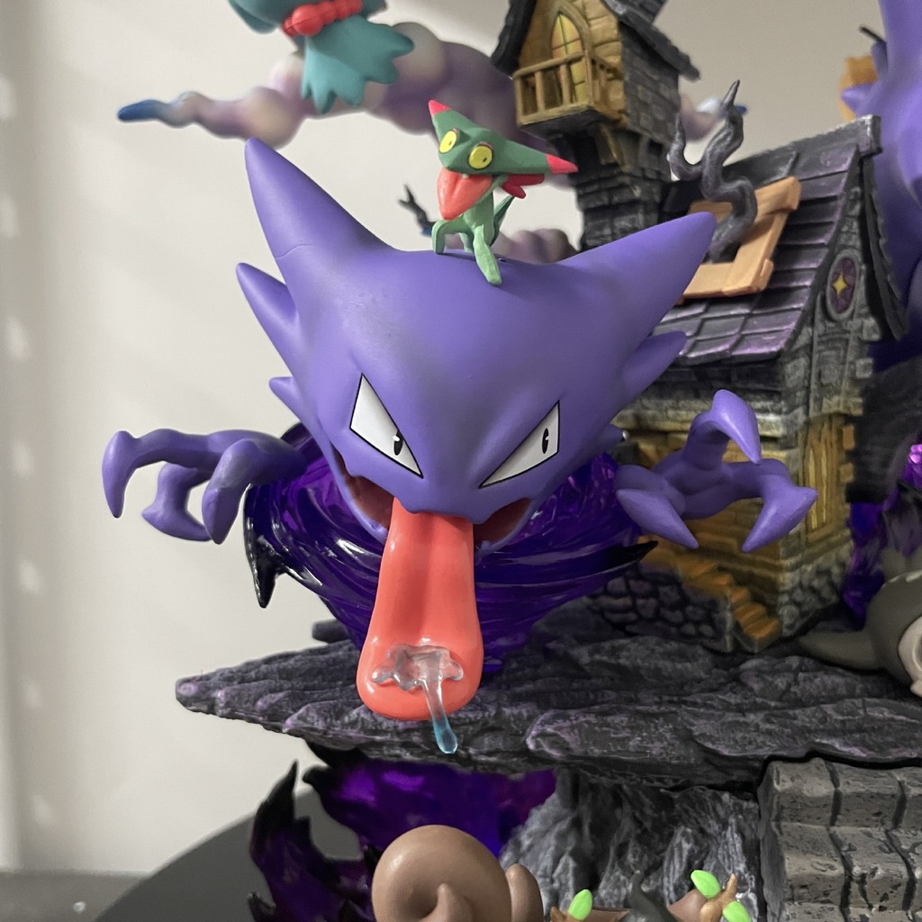 EGG Ghost Type Ghost Gengar Pokémon Evolutions Set Anime Peripheral ...