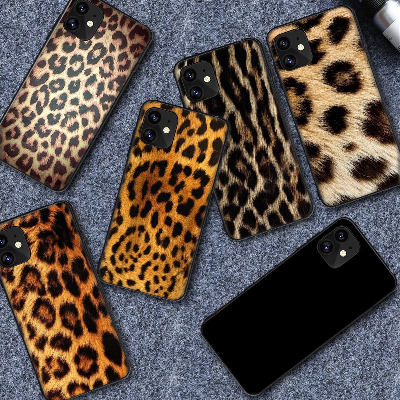 เคสโทรศัพท์ซิลิโคน tpu ลายเสือดาว สําหรับ Huawei Y8p Enjoy 10 plus Y9 ...