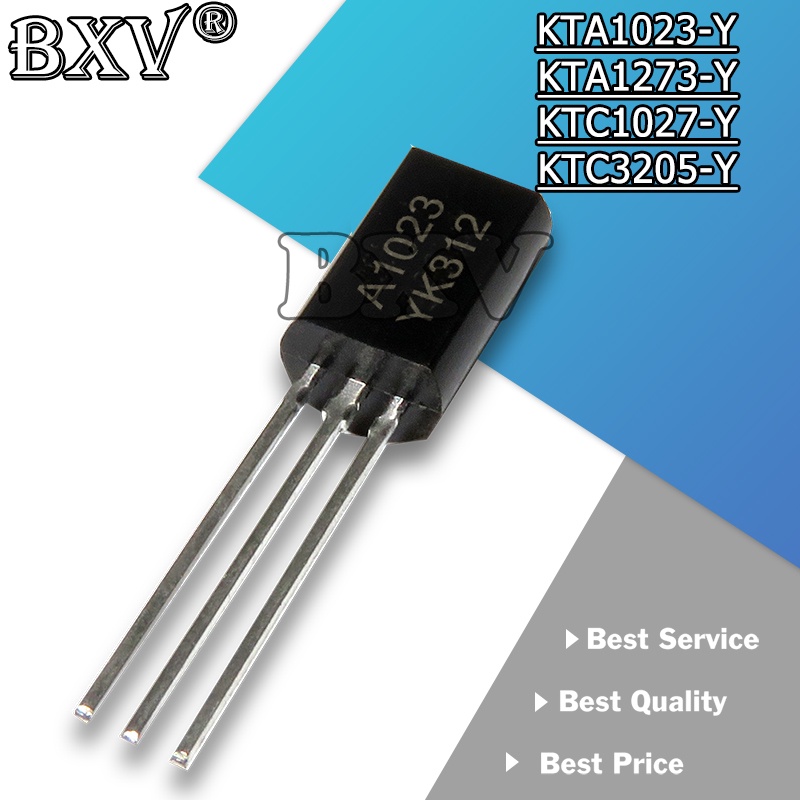 วงจรรวม TO-92 KTA1023-Y KTA1273-Y KTC1027-Y KTC3205-Y KTA1023 KTA1273 KTC1027 KTC3205 10 ชิ้น ...