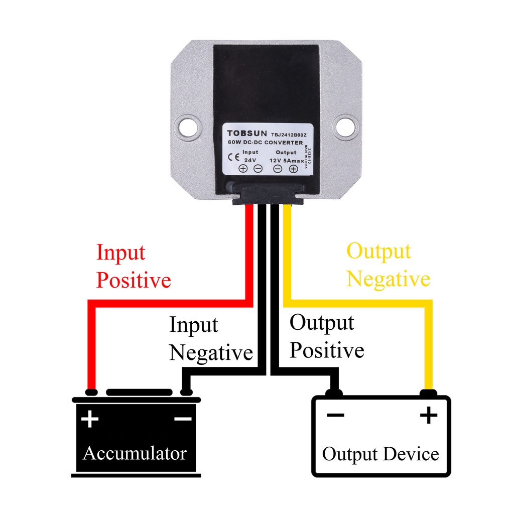 โมดูลพาวเวอร์ซัพพลายแปลงแรงดันไฟฟ้า 24V 36V 48V 60V 72V เป็น 12V 13.8V 24V DC 3A 5A 10A 15A 20A ...