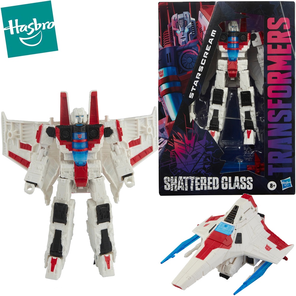 Hasbro Transformer Shattered Glass Starscream IDW Shattered Glass Starscream Action Figure ...