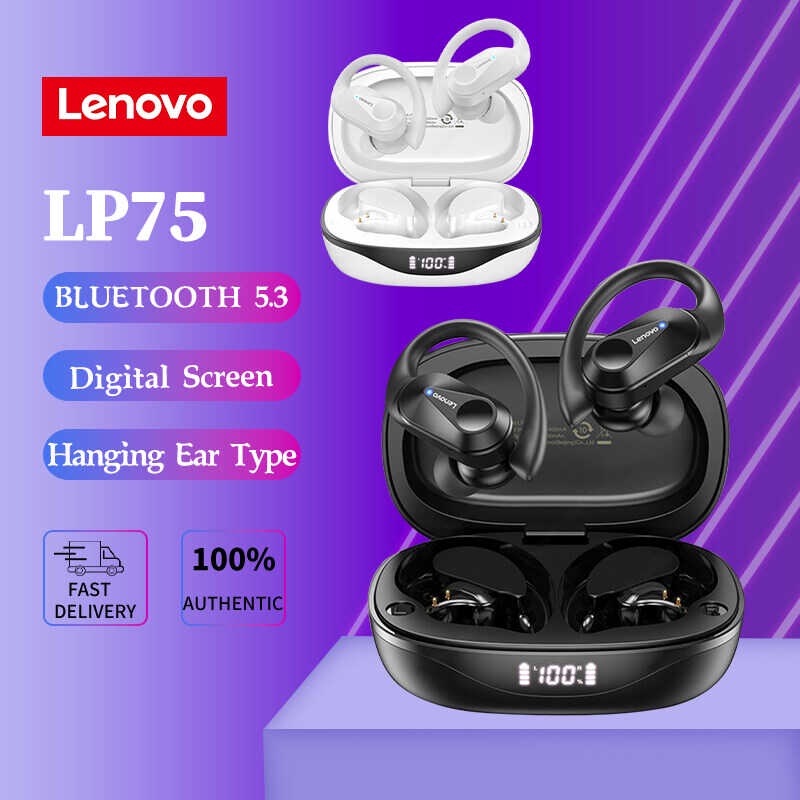 หูฟังบลูทูธ Lenovo Thinkplus Lp75 TWS รุ่น Bluetooth 5.3 หูฟังไร้สายสำ | Shopee Thailand