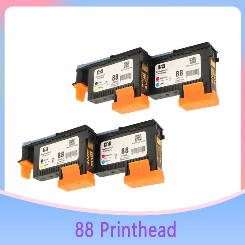 สำหรับ HP88 หัวพิมพ์ C9381A C9382A 88 หัวพิมพ์ สำหรับ HP Officejet Pro ...