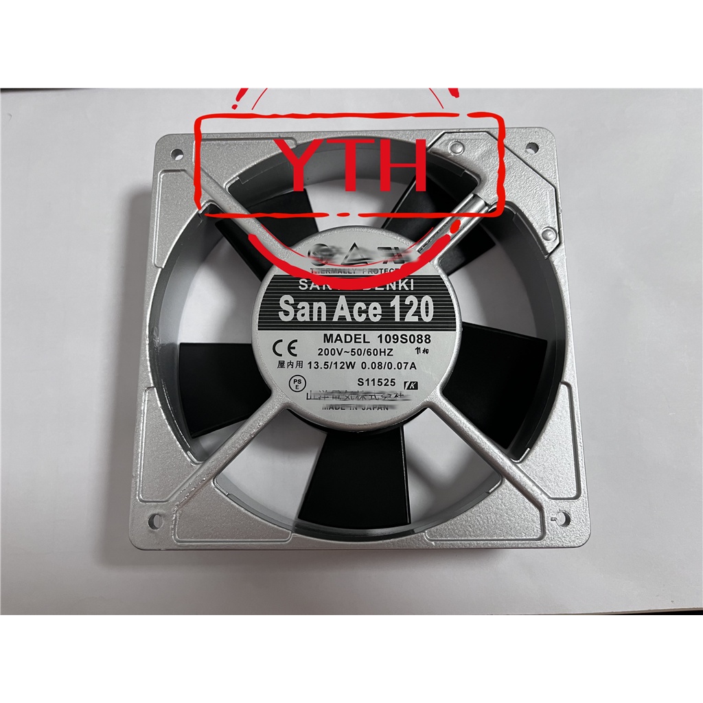 Yth Original Japan 12025 พัดลมระบายความร้อน AC โครงอลูมิเนียม 109S088 200V 13.5/12W | Shopee ...