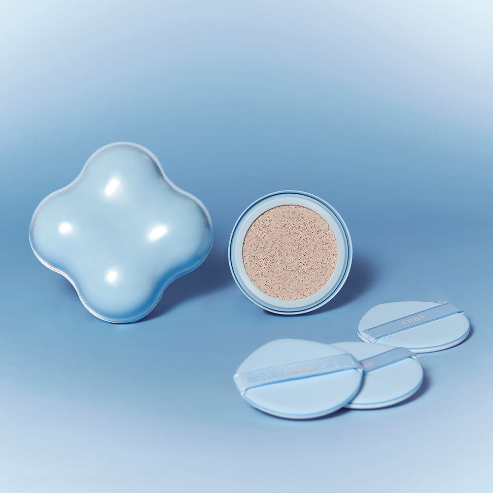 Etude Cloud Filter Cushion Set Cushion 15g + Mini Cushion 5g อีทูดี้ เซทคุชชั่นตลับฟ้า พร้อมมินิ ...