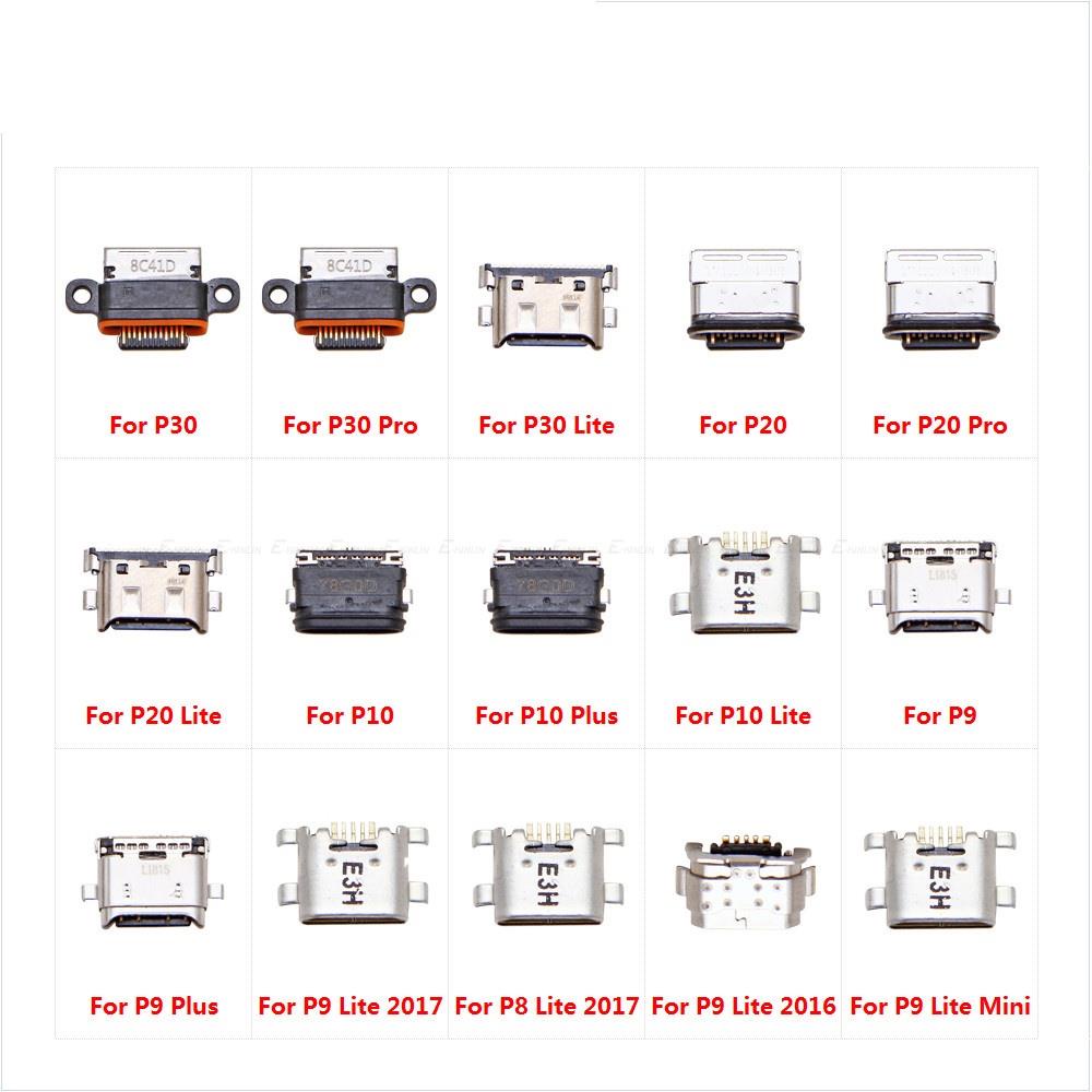 อะไหล่ปลั๊กแจ็คเชื่อมต่อ USB สําหรับ HuaWei P30 20 Pro P10 P9 Plus Lite Mini 2017 2016 Micro ...
