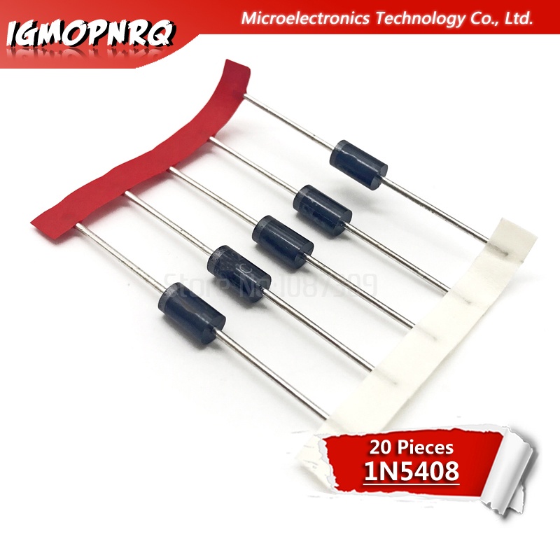 ไดโอดเรียงกระแส IN5408 1N5408 3A 1000V DO-27 20 ชิ้น | Shopee Thailand
