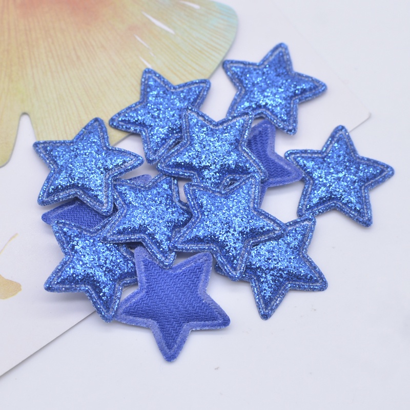 แผ่นแพทช์ รูปดาว ขนาด 22 มม. 100 ชิ้น สําหรับตกแต่งเสื้อผ้า หมวก กิ๊บ ...
