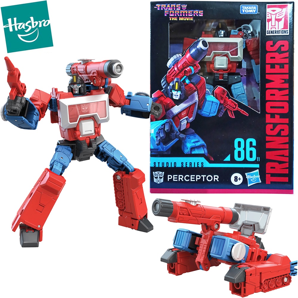 Hasbro Transformers Studio Series 86-11 Perceptor Deluxe Class Action ...