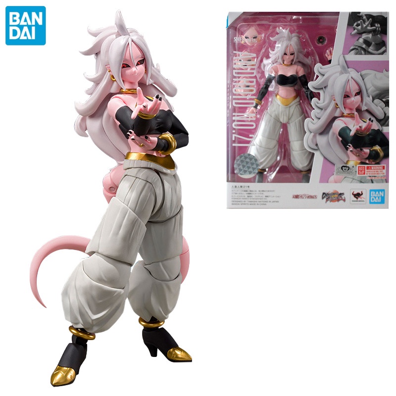Bandai Dragon Ball Z SHF Android 21 Majin Buu Action Figure - 6-Inch ...