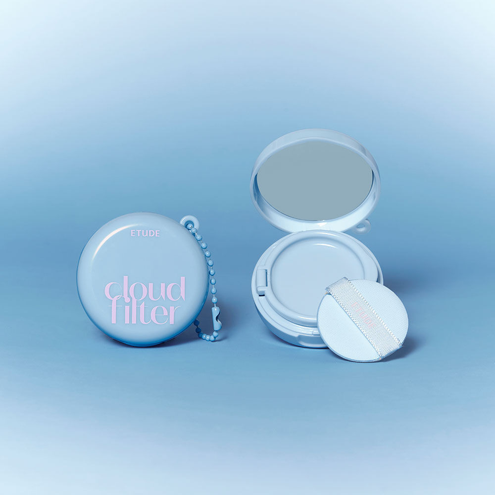 Etude Cloud Filter Cushion Set Cushion 15g + Mini Cushion 5g อีทูดี้ เซทคุชชั่นตลับฟ้า พร้อมมินิ ...