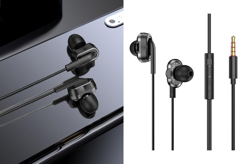 [calcutta] Quad-core Moving Coil เอียร์บัดแบบมีสายอุปกรณ์เสริมโทรศัพท์ ...