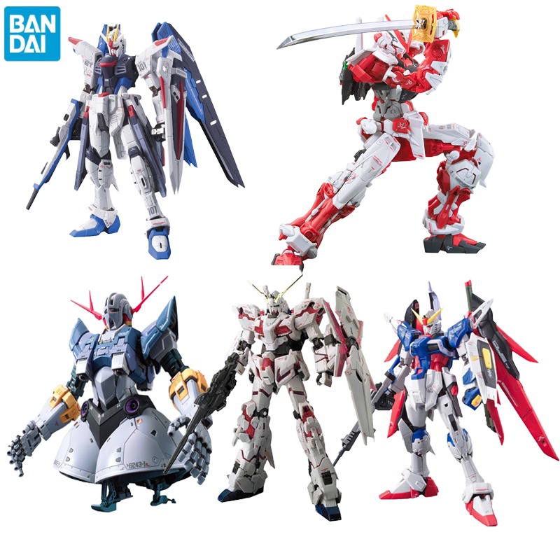 Bandai Gundam RG 1/144 SAZABI UNICORN Zeong Justice Wing Astray Red ...