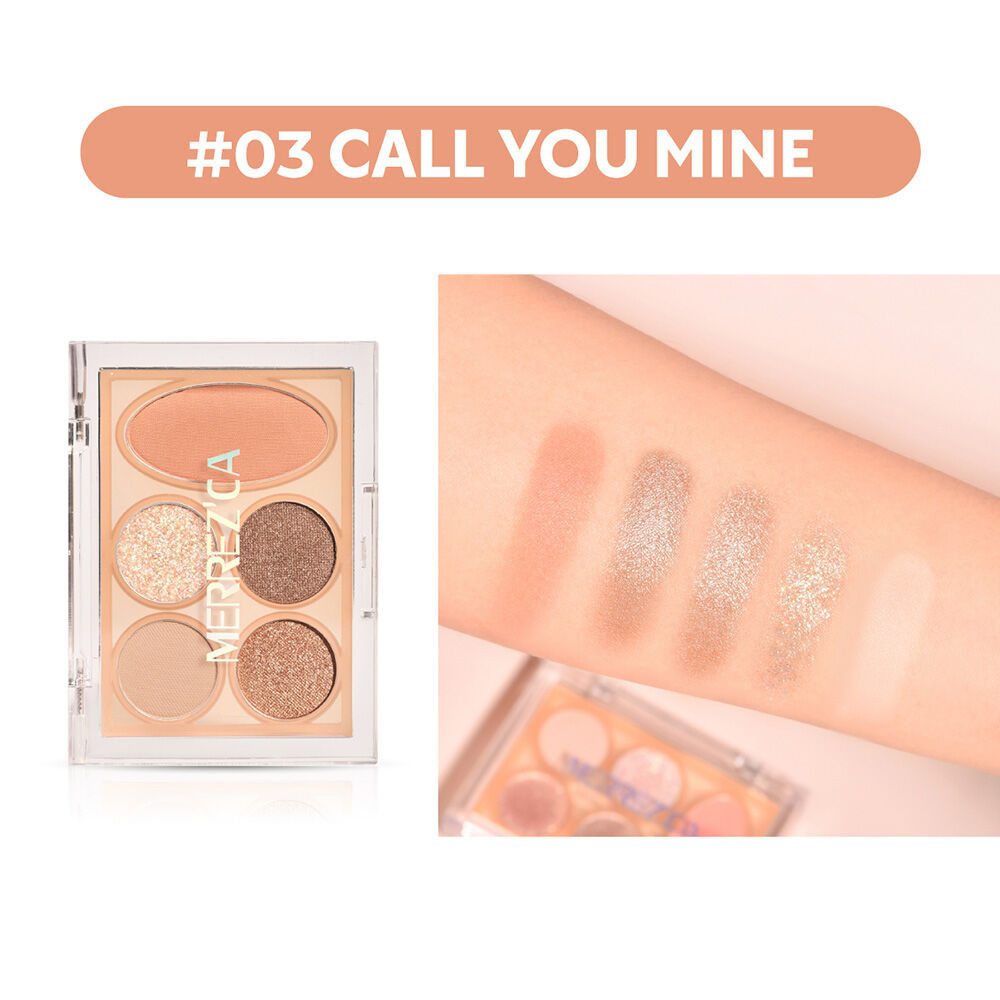 Merrezca Eye & Cheek Color Palette 3.8g เมอร์เรซกา พาเลท 2in1 ที่เป็น ...