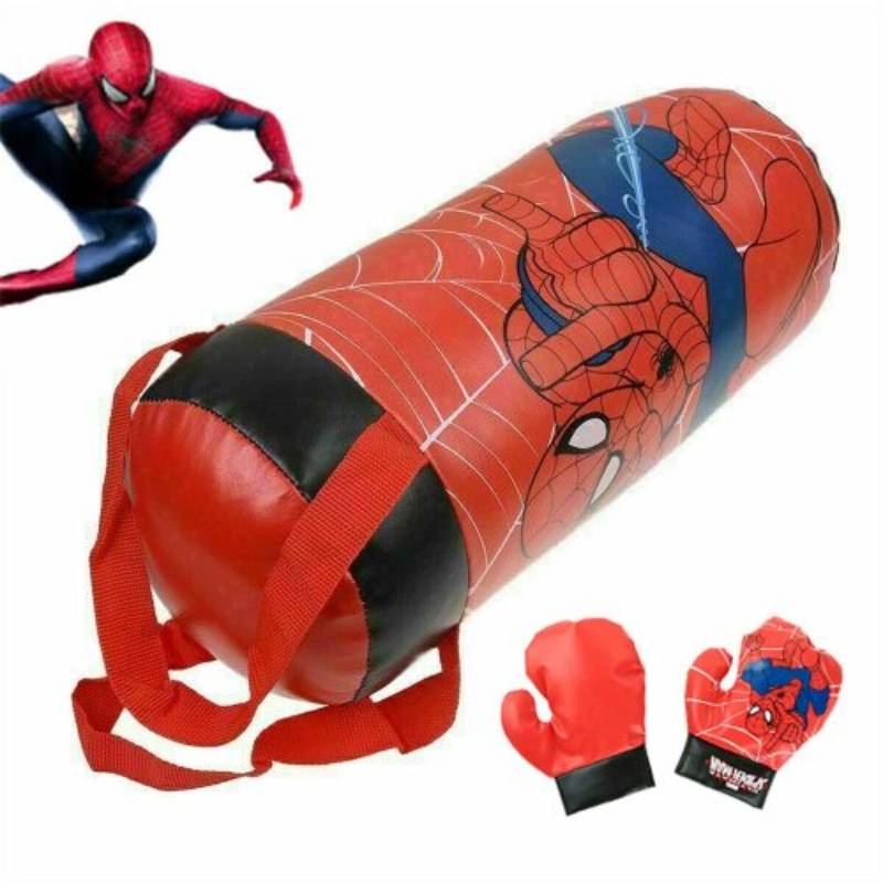 Marvel Punching Spider-man Toy นวมชกมวยเด็กสําหรับความเครียดพลาสติก ...