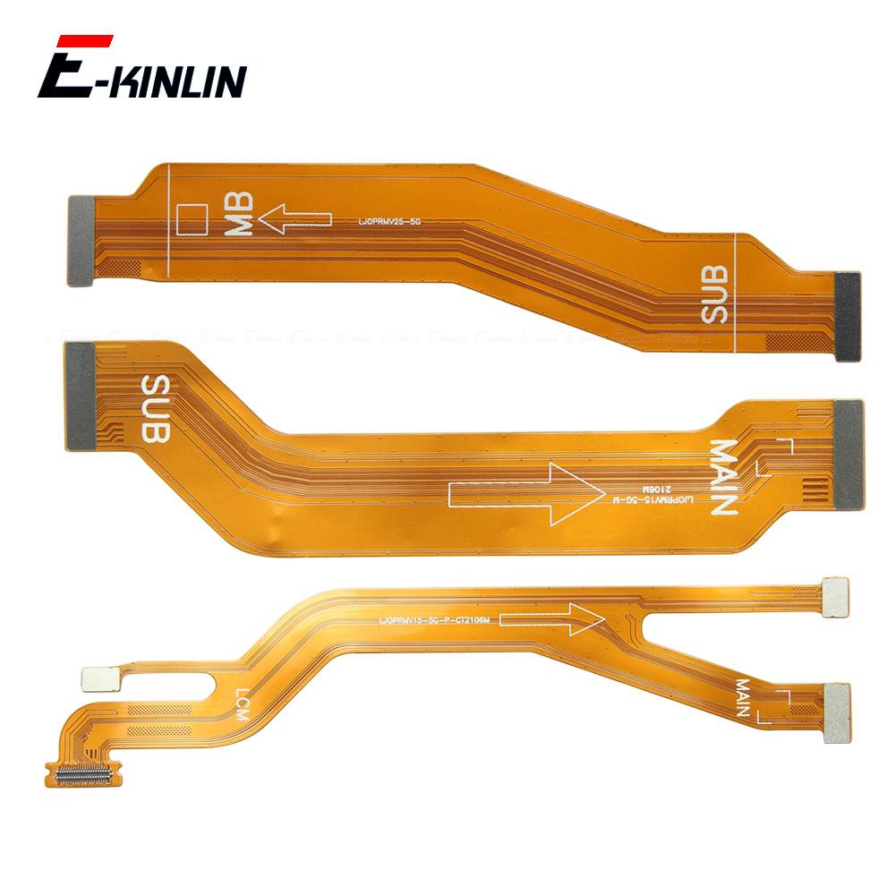 เมนบอร์ดเชื่อมต่อสายเคเบิล LCD สําหรับ OPPO Realme V3 V5 V11 V11s V13 ...