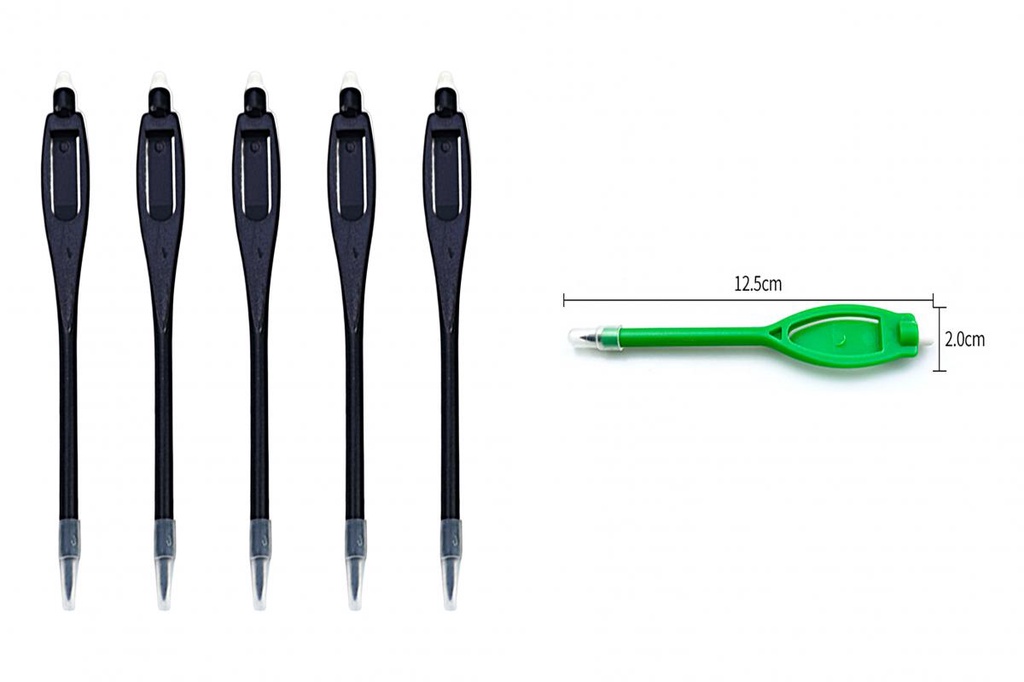 Cfs- 5 ชิ้นอุปกรณ์เสริมดินสอกอล์ฟสําหรับร้านอาหารพลาสติกกอล์ฟ 2H Marker ...