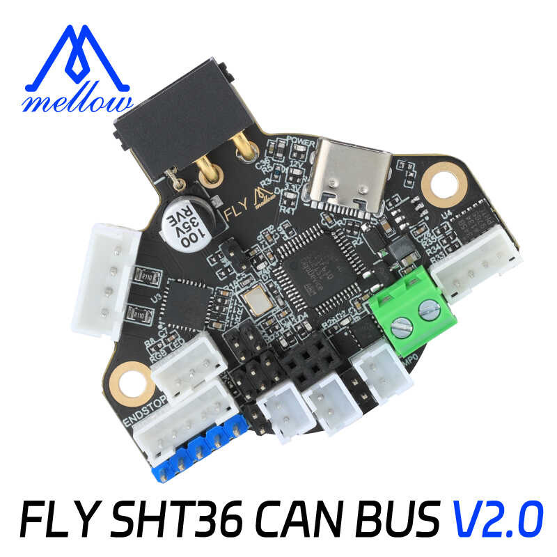 Mellow Fly SHT V2.0 Board พร้อมสายเคเบิล 1M สำหรับ Klipper Hotend ...