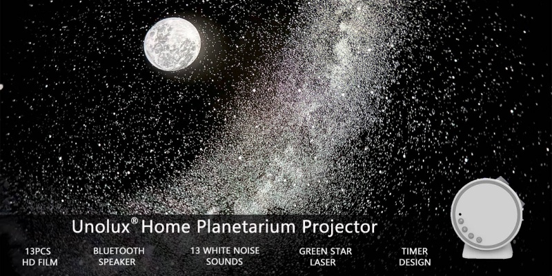 UNOLUX Galaxy เครื่องฉายดวงดาว ท้องฟ้าจำลอง ตกแต่งห้อง Projector Light ...