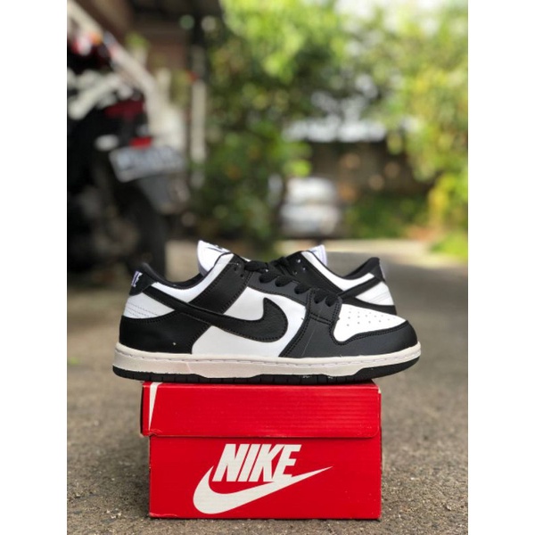 PUTIH HITAM Nike SB Dunk Low Premium Quality Grade Ori Sneakers Black ...