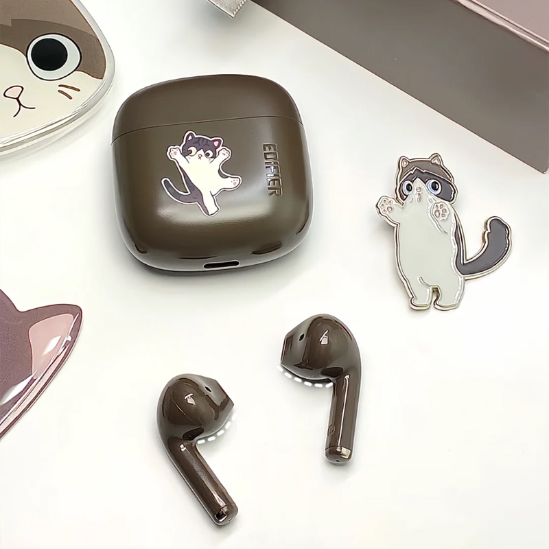 เครื่องขยายเสียง EDF280030 Zero Meow Series หูฟังบลูทูธไร้สาย 5.3 รูป ...