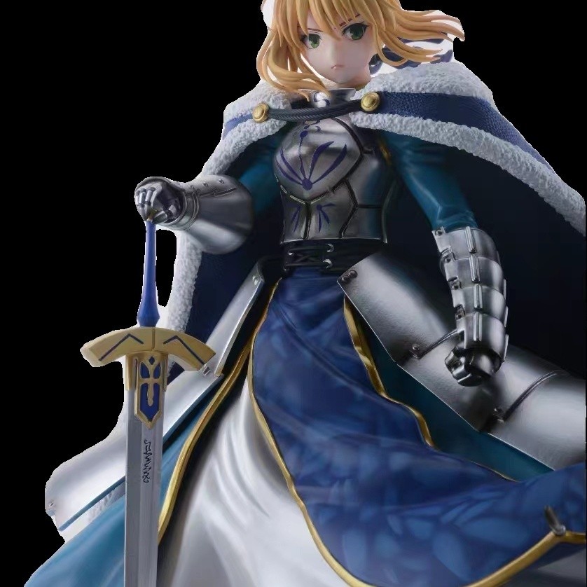 Fate/stay night Saber Altria Pendragon Figure รูปปั้นเดสก์ท็อปตกแต่งรูป ...