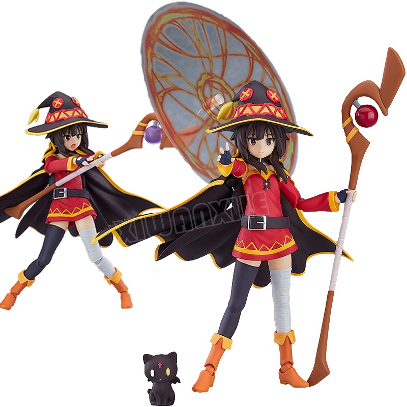 ฟิกเกอร์แอนิเมชั่น Figma 407 2 Megumin 399 KonoSuba Aqua ขนาด 13 ซม. ...