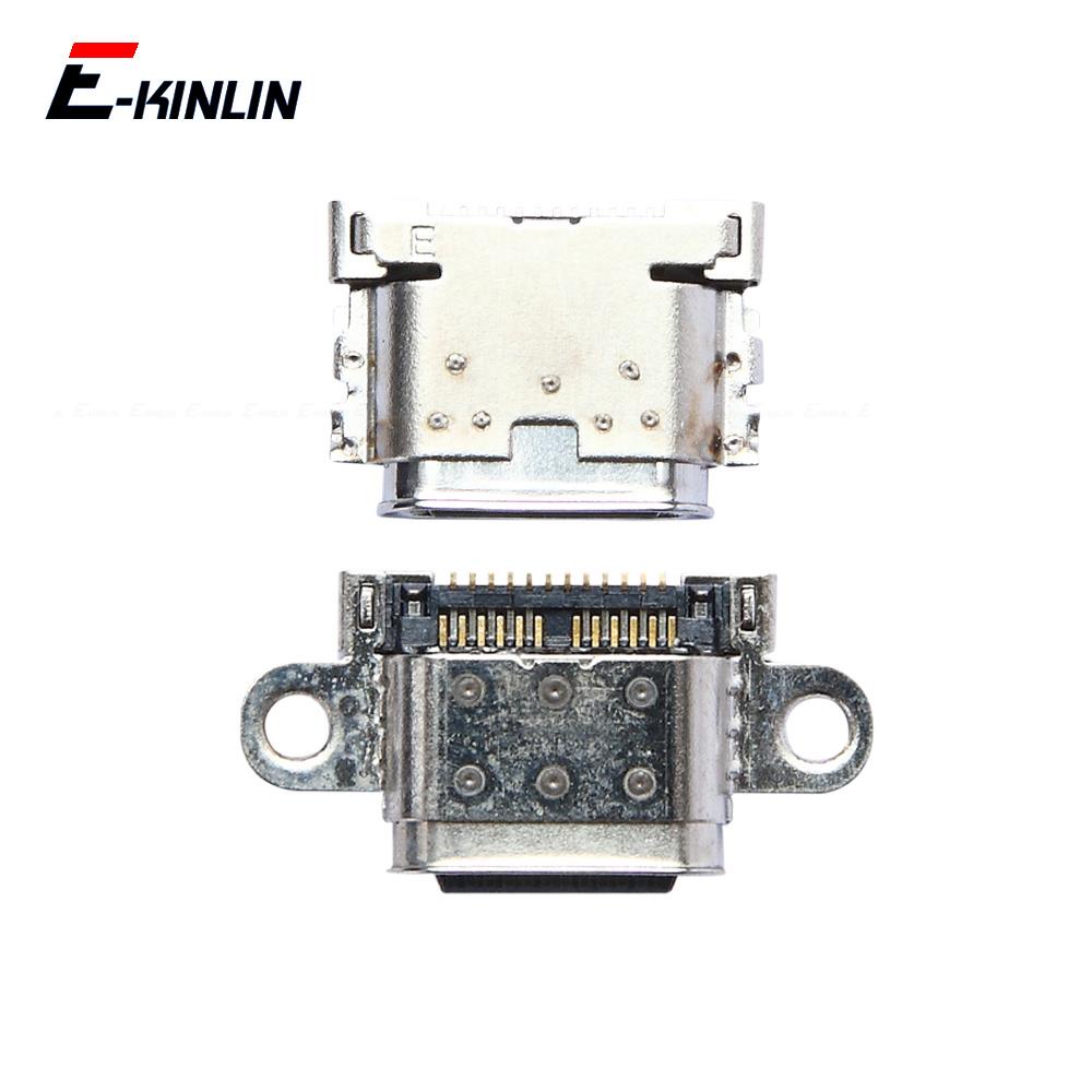 Type-c Micro USB แจ็คเชื่อมต่อซ็อกเก็ตสําหรับ LG V30 V35 V30S Plus V40 V50 V50s V60 ThinQ 5G ...