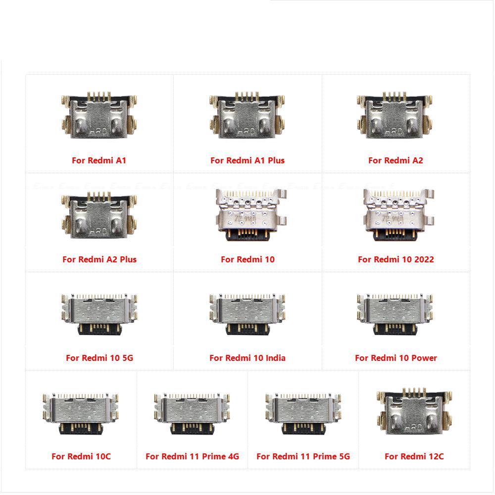 Usb Jack Connectorแท่นชาร์จปลั๊กพอร์ตสําหรับXiaomi Redmi A2 A1 Plus 10 ...