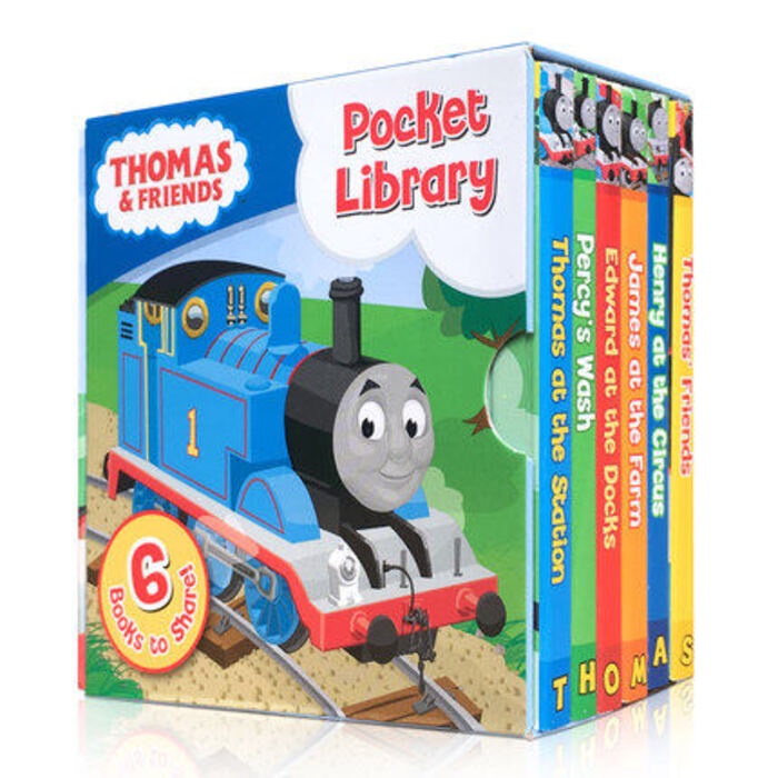 milu Thomas and Friends Pocket Library peppa pig learning library ...