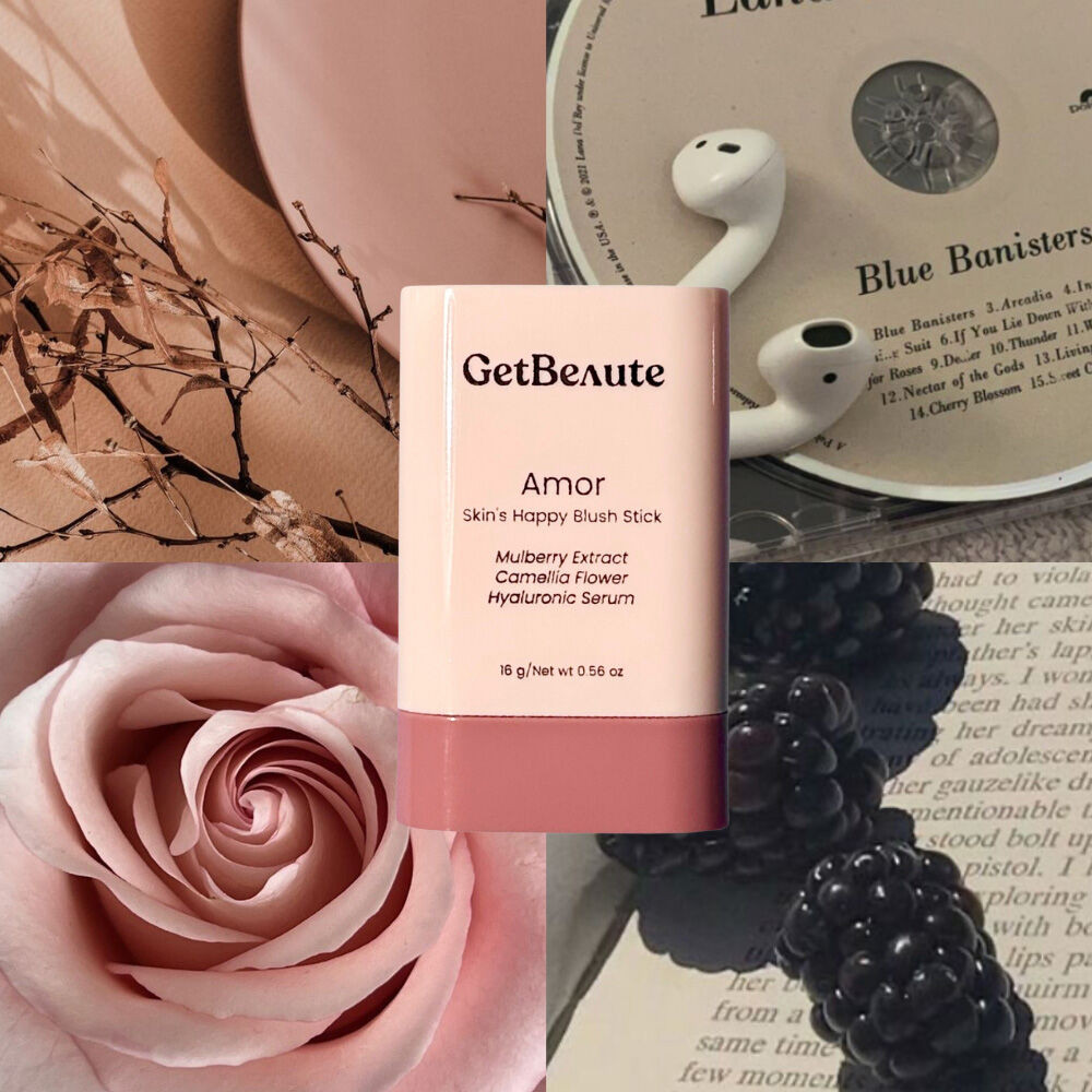[ซื้อ 2 จ่าย 699 คละสีได้] GetBeaute Skin's Happy Blush Stick 16g เก็ต ...