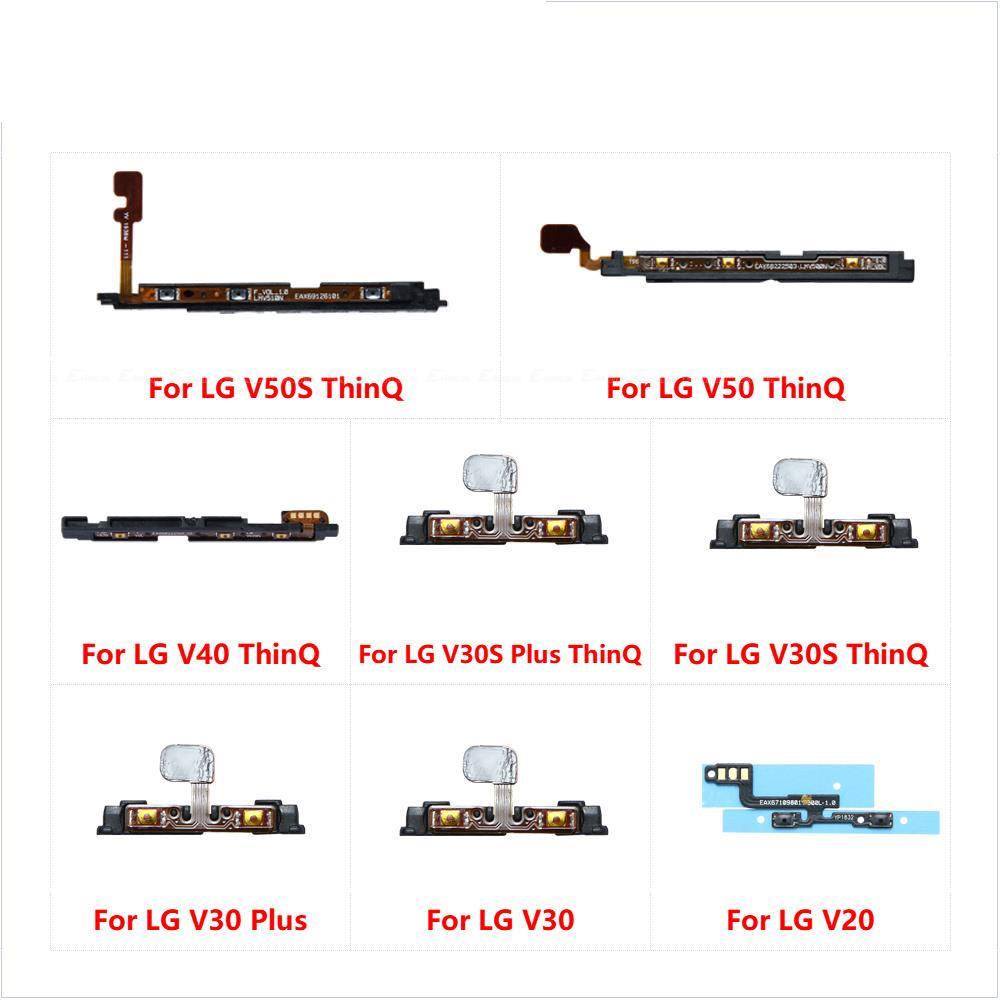 สวิทช์เปิดปุ่ม Flex อะไหล่สายริบบิ้นสําหรับ LG V20 V30 V30S Plus V35 V40 V50 V50S ThinQ Mute ...