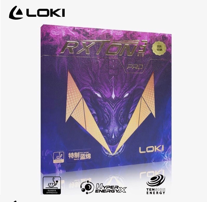 Loki RXTON ใหม่ ยางปิงปอง แบบเหนียว RXOTN 3-Pro 5-Pro 9 | Shopee Thailand