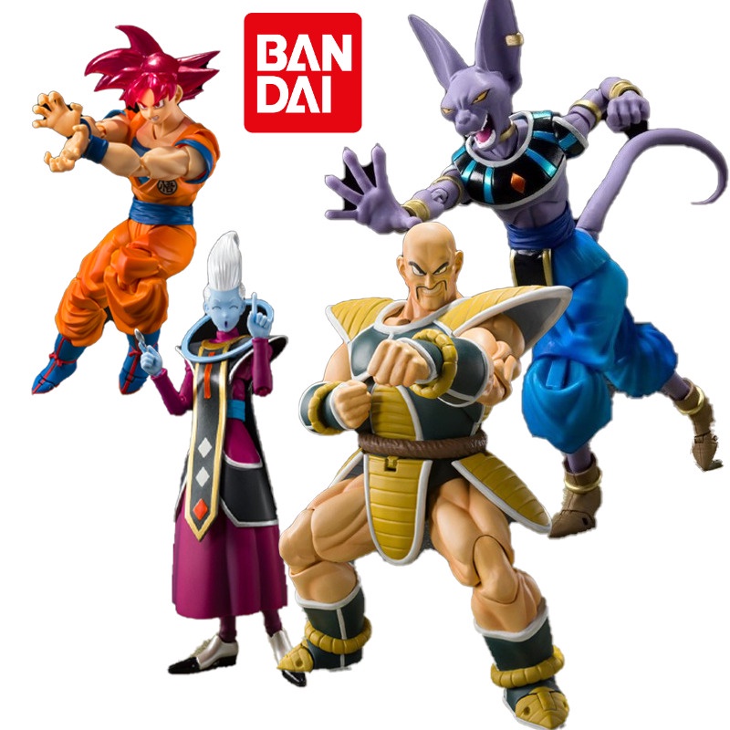 Bandai Dragon Ball Z Son Goku Nappa Whis Beerus Gods of Destruction ...