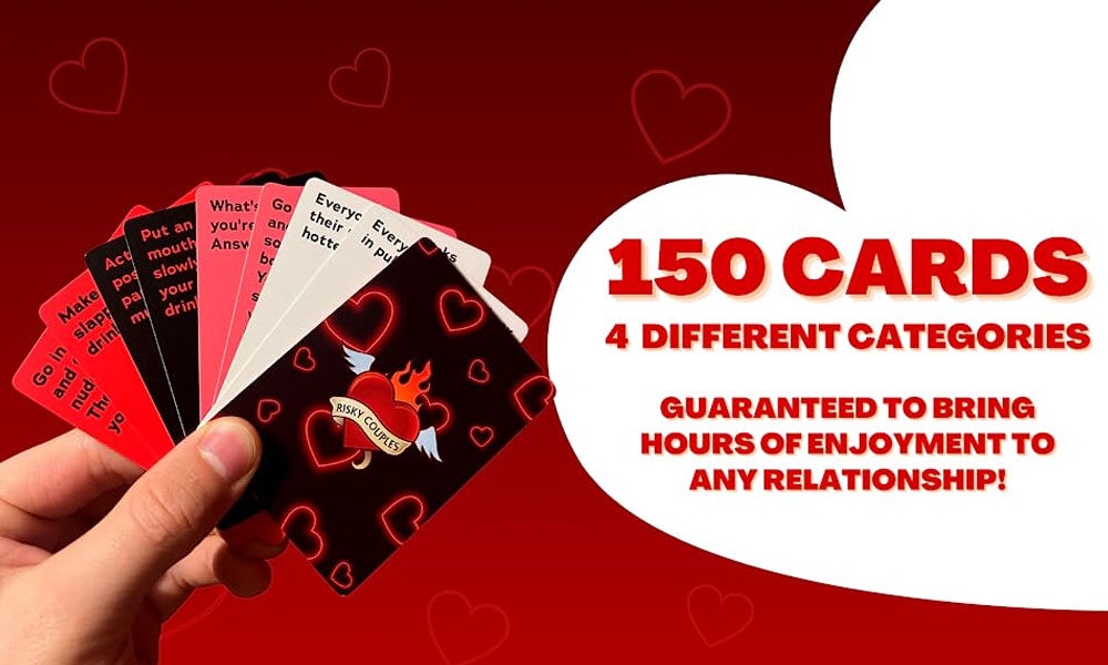การ์ดเกม RISKY Couples - Super Fun Couples Game for Date Night: 150 ...