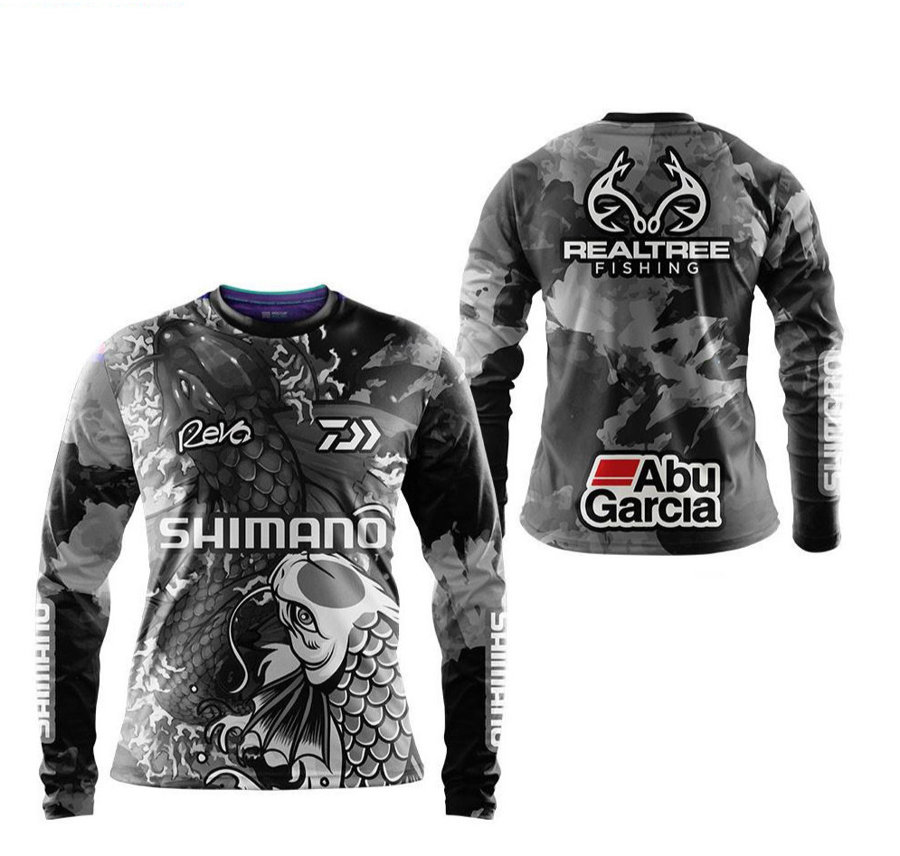 เสื้อกีฬาตกปลา Baju Pancing REVO DAIWA REALTREE Edition | เสื้อผ้า ...