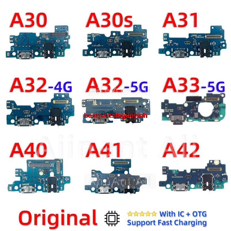 Ebs- ของแท้ แท่นชาร์จ USB สายเคเบิลอ่อน สําหรับ Samsung Galaxy A30 A30s A31 A32 A32 A33 A34 A40 ...