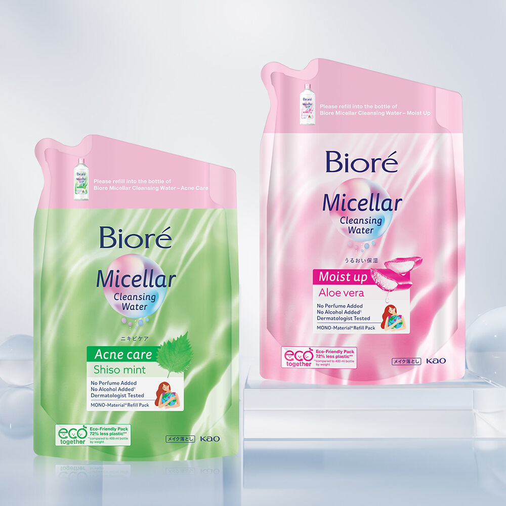 Biore Cleansing Water Refill บิโอเร คลีนซิ่งแบบถุงเติม 330ml (Acne Care ...