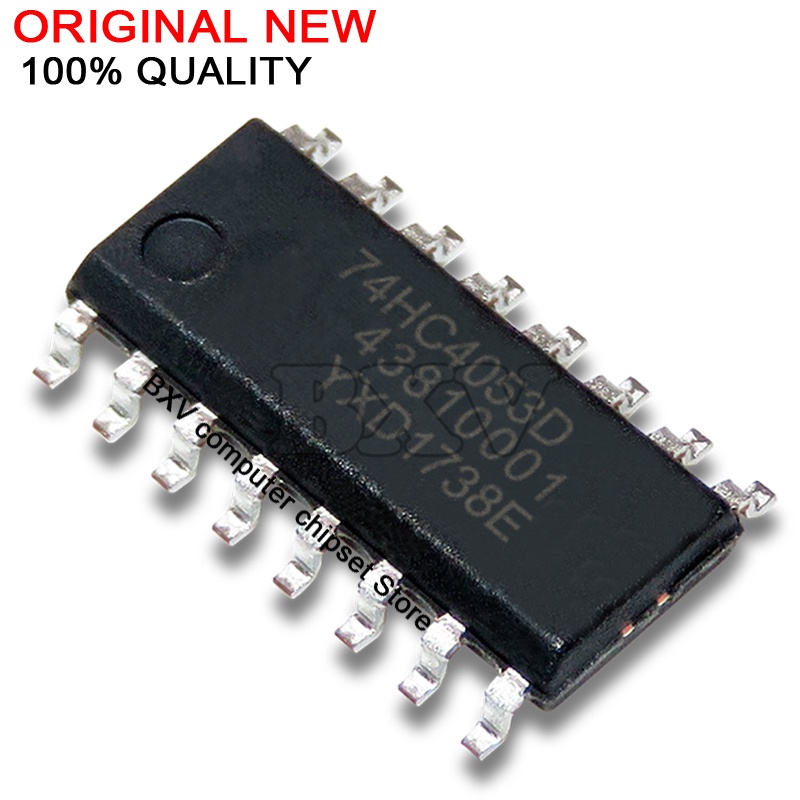 ชิป SMD 74HC4053D 74HC4053 SOP SOP-16 74HC4050D 74HC4051D 74HC4052D ...