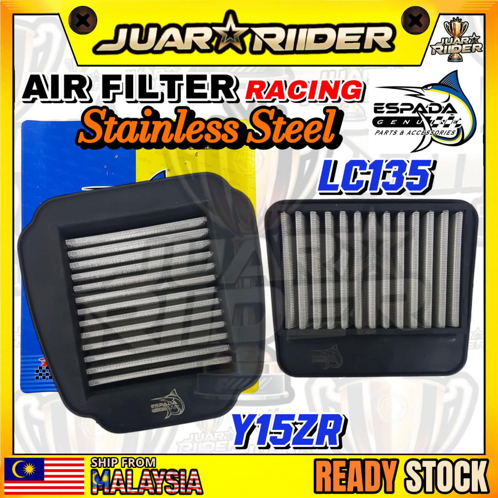 Espada Racing Air Filter Yamaha Y15ZR LC150 LC135 Penapis Kotak Angin ...