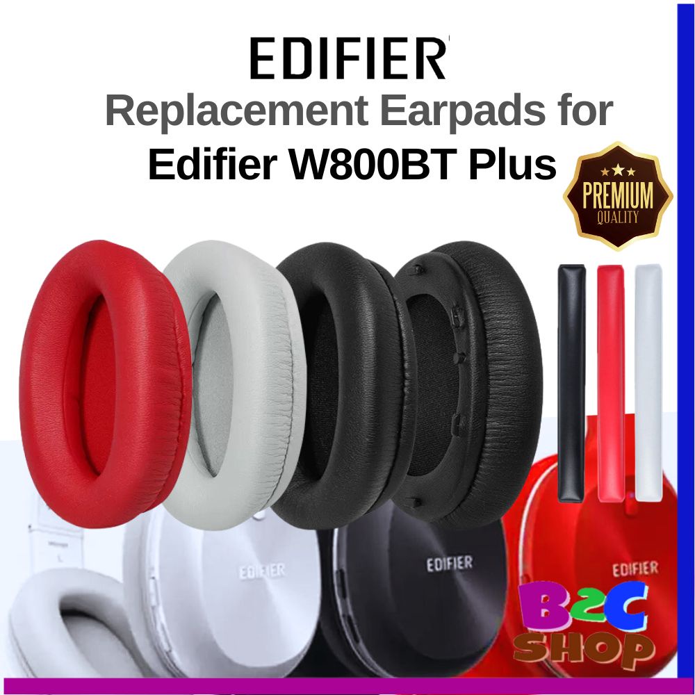 Edifier W800BT Plus แผ่นรองหูฟังทดแทนแผ่นรองหูฟังและที่คาดผม | Shopee ...