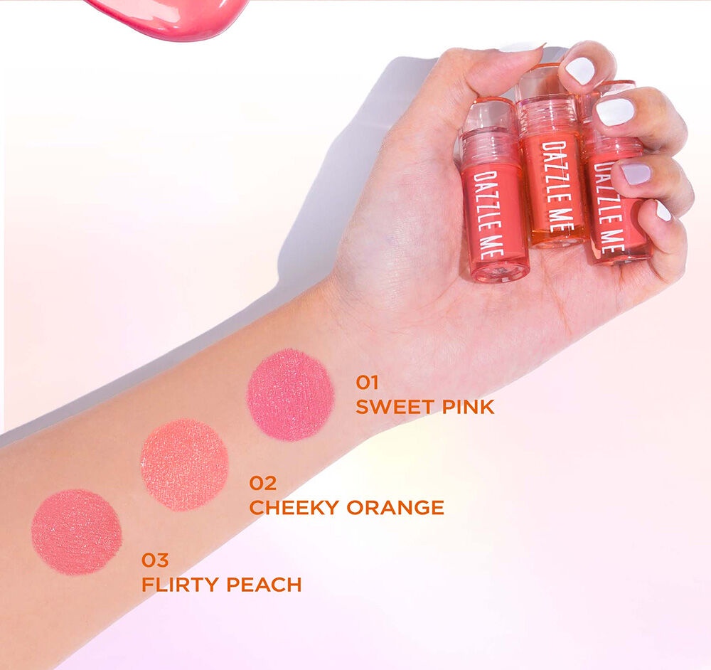 Dazzle Me Heart-Melt Creamy Liquid Blush 2.5g แดซเซิล มี บลัชเนื้อครีม ...