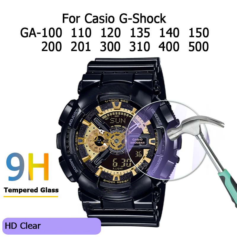 ฟิล์มกระจกนิรภัยกันรอยหน้าจอ สําหรับ Casio G-Shock GA-100 GA-110 GA-120 GA-140 GA-150 GA-200 GA ...