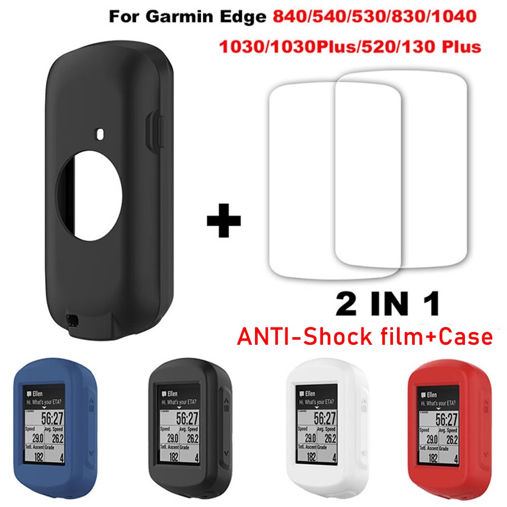 เคสซิลิโคน ป้องกันหน้าจอ สําหรับ Garmin Edge 840 540 530 830 1040 1030 ...