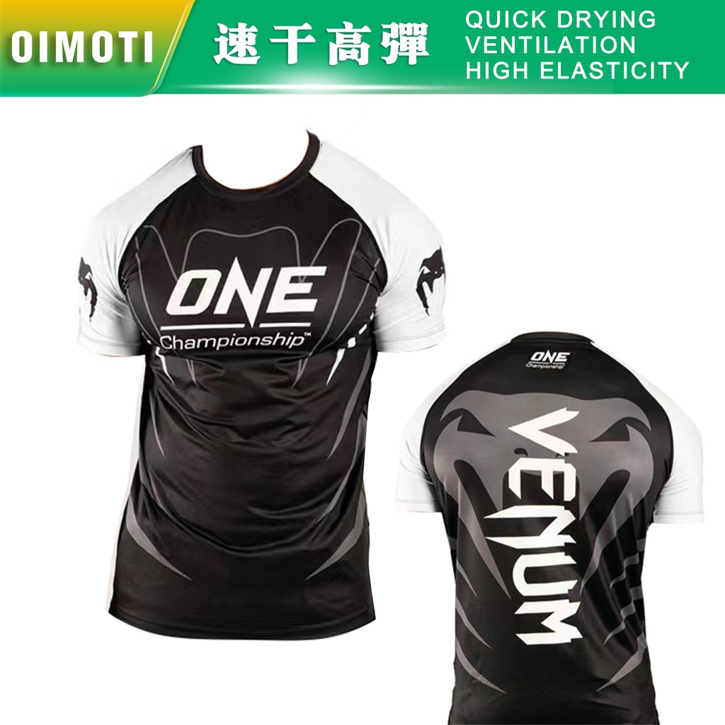 ใหม่ เสื้อยืดแขนสั้น รัดรูป ลาย VENUM Venom Mma แบบแห้งเร็ว ดูดซับ ...