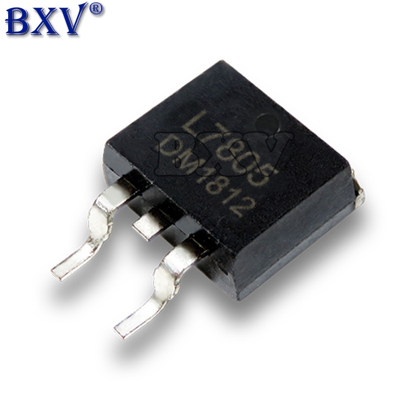 10PCS 7805 SMD เครื่องควบคุมสามทาง L7805 TO-263 (D2PAK) แท้ L7812CD2T ...