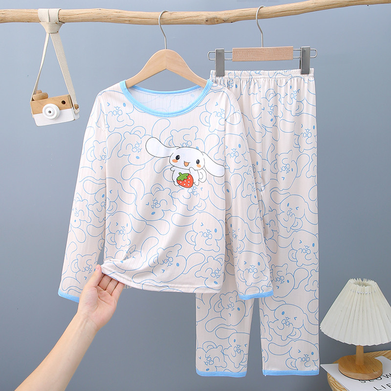 新中式 Lightweight Kid Long Sleeve Multi-Purpoe Set Boy หรือ Girl คอกลม ...