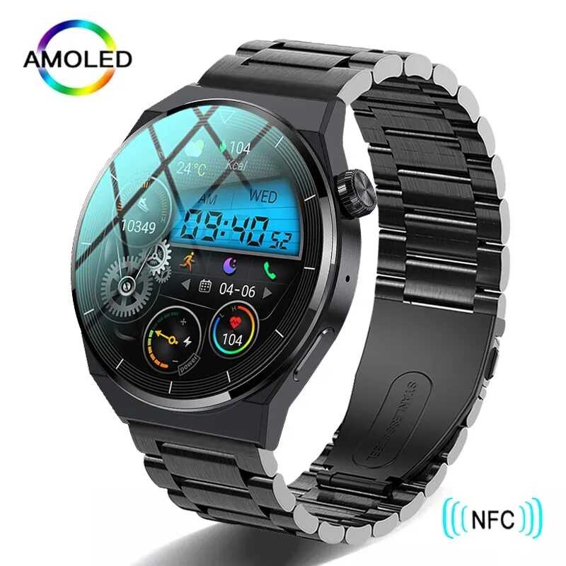 NFC Ip68 Waterproof Watches Gt3 Pro Bluetooth Call Smart Sport Watch 2022 New Smartwatch Men For ...